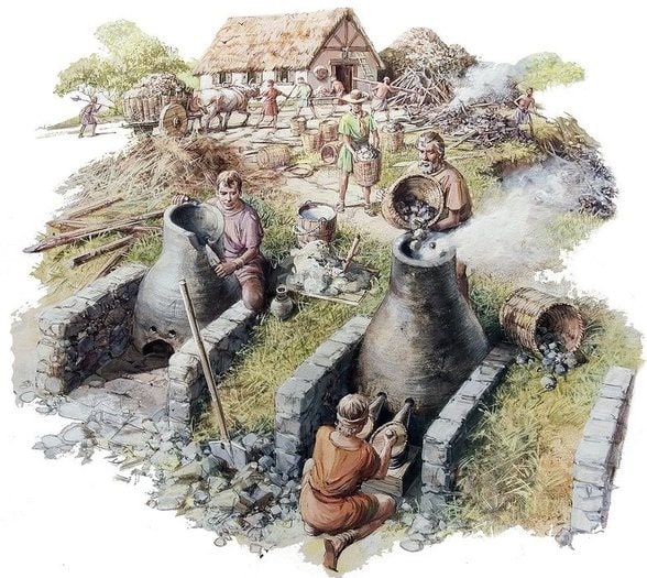 How did they make Iron in the Iron age? - Bushcraft Buddy